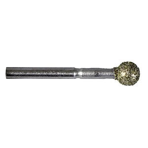 Round Tip Bur #8, FG, 19 mm - Diamond ( Pack of 6 )